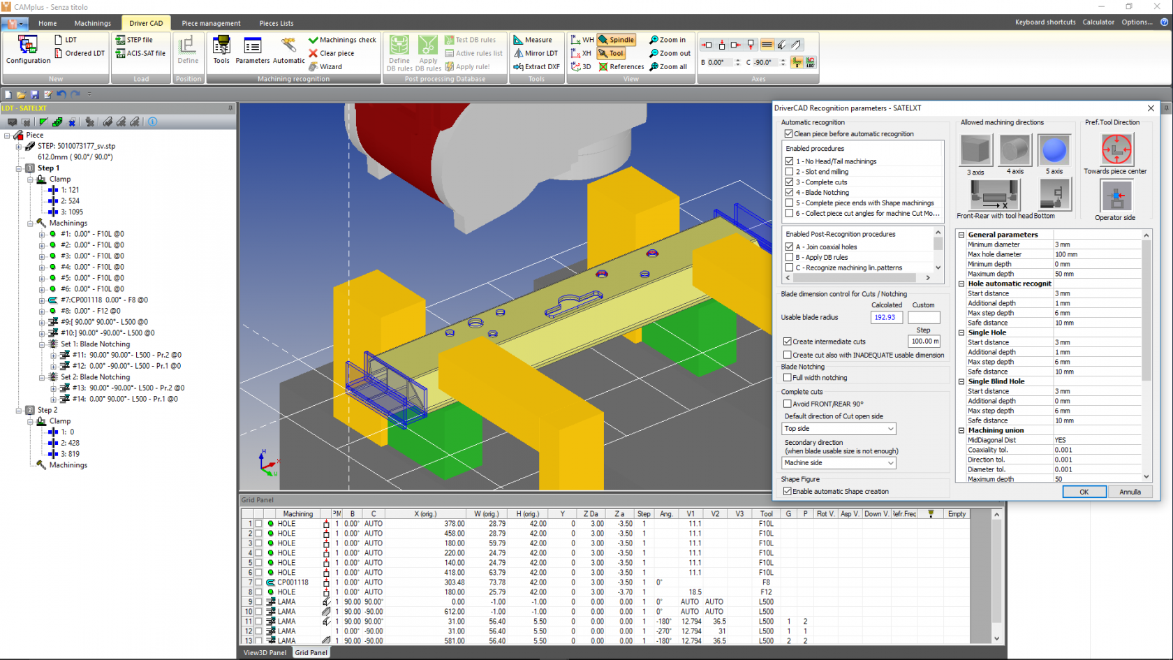 Emmegisoft: Fp Cam - Software for designing machining operations ...