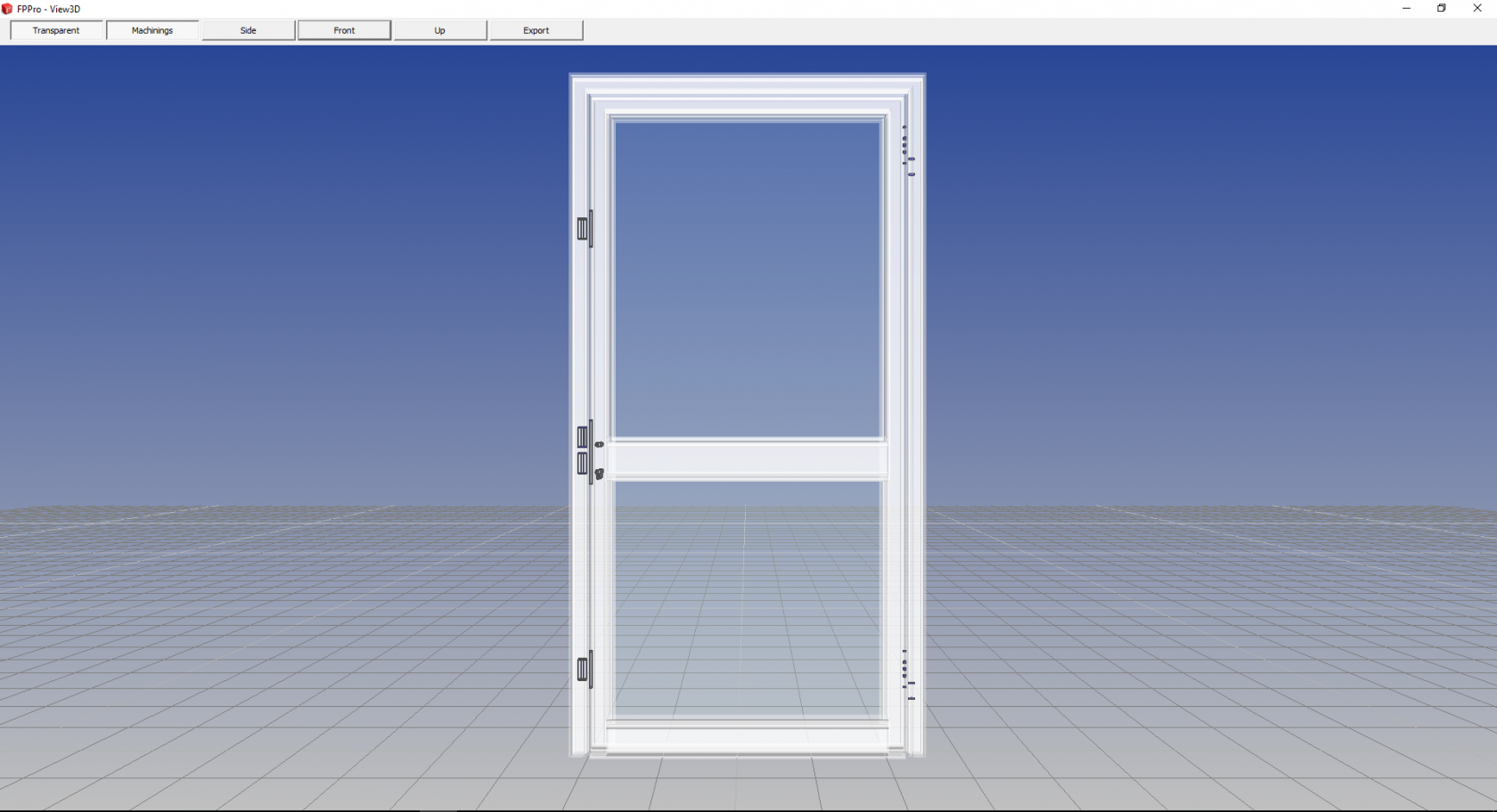 Emmegisoft: Fp Pro - Software for the design and calculation of doors ...