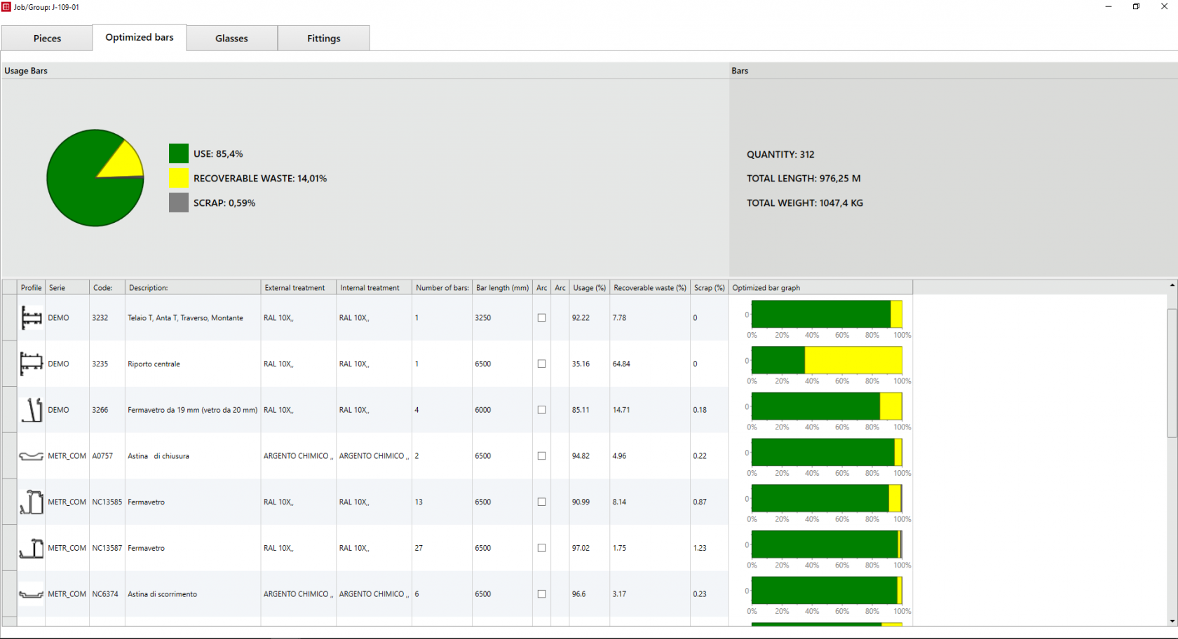Emmegisoft: Fp Pro - Software for the design and calculation of doors ...